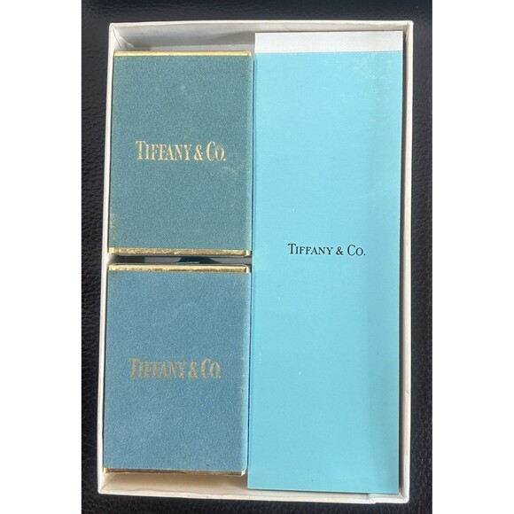 Tiffany & Co. | Games | Tiffany Co Vintage Bridge Set Card Decks And ...